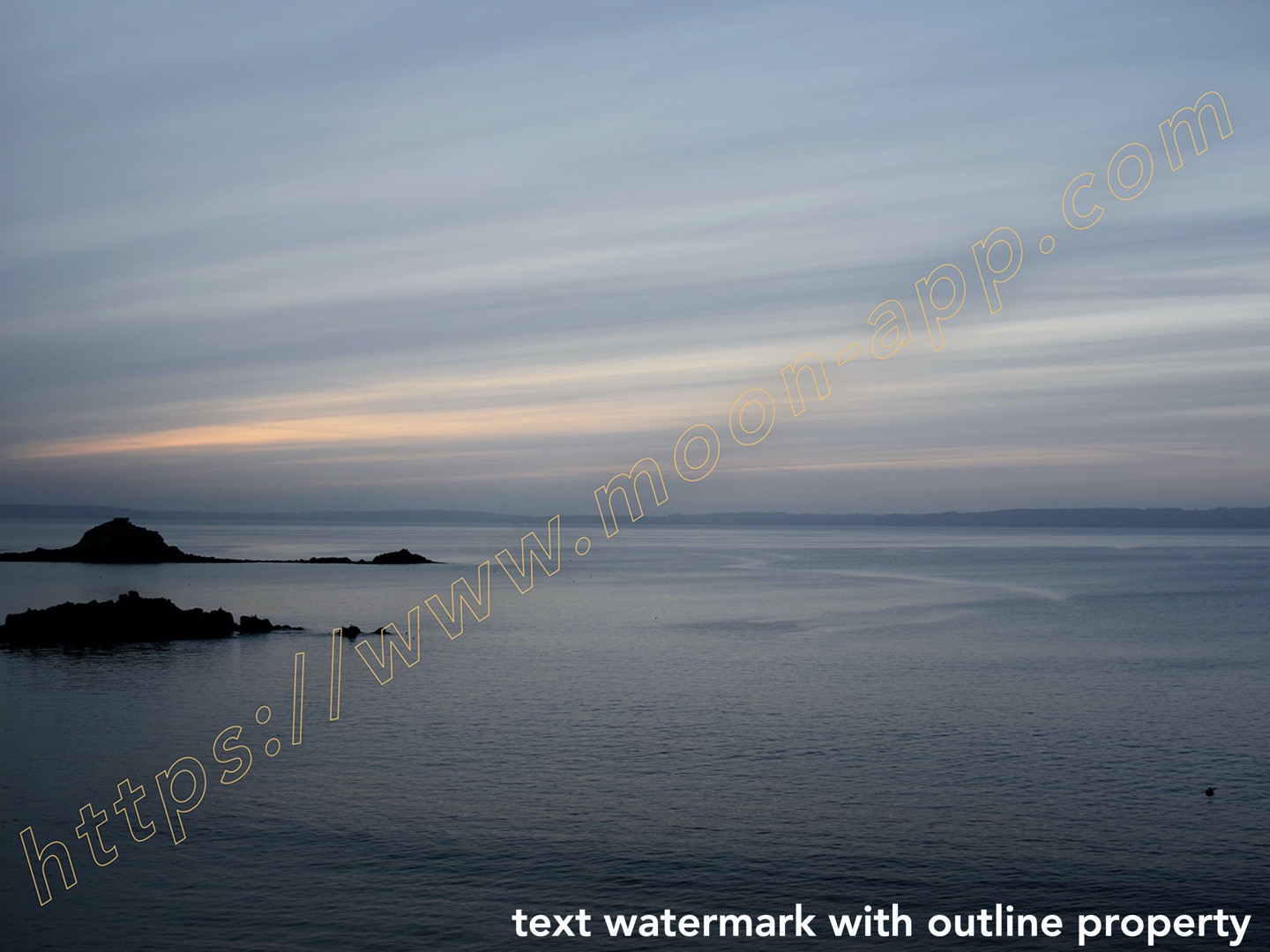 Watermark macOS application